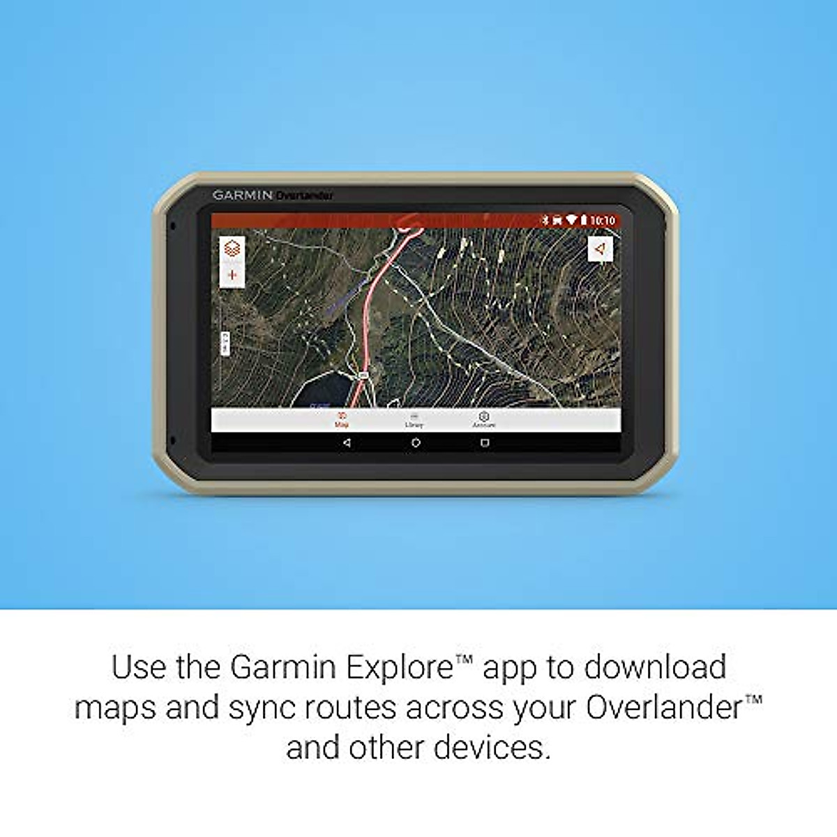 Garmin Overlander, Rugged Multipurpose Navigator for Off-Grid Guidance