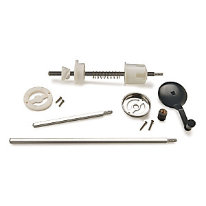 WoodRiver Project Kit - Ceramic Hand Crank Salt or Pepper Mill Grinder Mechanism Kit - Black Enamel