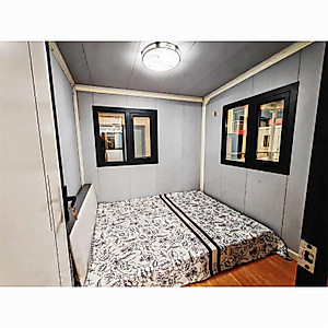 40Ft 20Ft Prefab Light Steel Folding Prefabricated Villa, 5 Bedroom, Shipping Container Expandable House