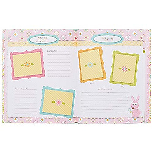 C.R. Gibson 'Sweet Baby' Pink Owl First Five Years Girl Memory Baby Book, 64pgs, 10'' W x 11.75'' H