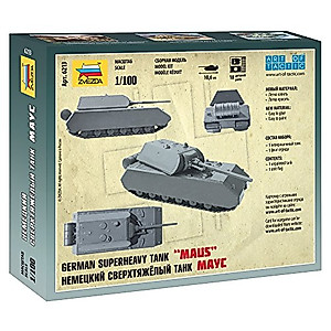 1/100 German Maus Heavy Tank (Snap)
