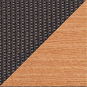 Wooden Mallet Designer Curve Leg Luggage Rack,Black Straps, Mahogany