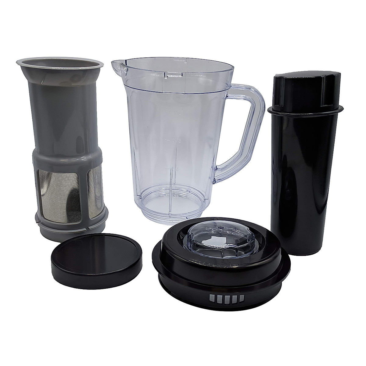 Blendin Replacement Fruit and Vegetable Juicer Attachment Pitcher Jar, Compatible with Magic Bullet Blender MB-1001, MB-1001B, MBR-1101, MBR-1701, MBR-1702, MBR-0301 Blender