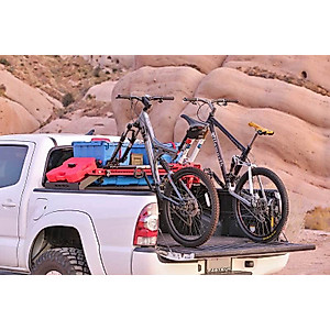 Fabtech - 20-21 Jeep Gladiator 4WD Cargo Rack Bike Mount Kit (FTS24263)