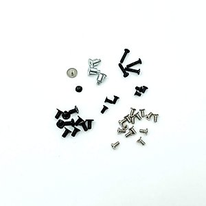 Replacement Full Screws Set For Nintendo Switch Console, EMiEN Screws Replacement for Nintendo Switch Slide Rail Back Shell, Philip’s Triwing Head Screws