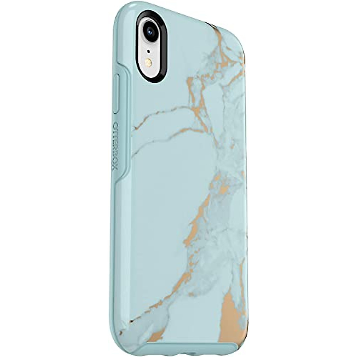 OtterBox Symmetry Series Slim Case for iPhone XR (Only) - Non-Retail Packaging - Teal Marble