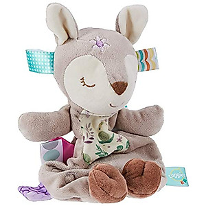 Taggies Lovey Soft Toy, 11-Inches, Flora Fawn