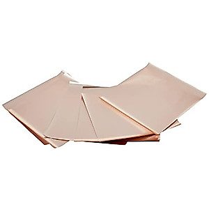 Sizzix Silver Effectz Decorative Foil 664567, Metallic Transfer 6" x 6" 10 Sheets