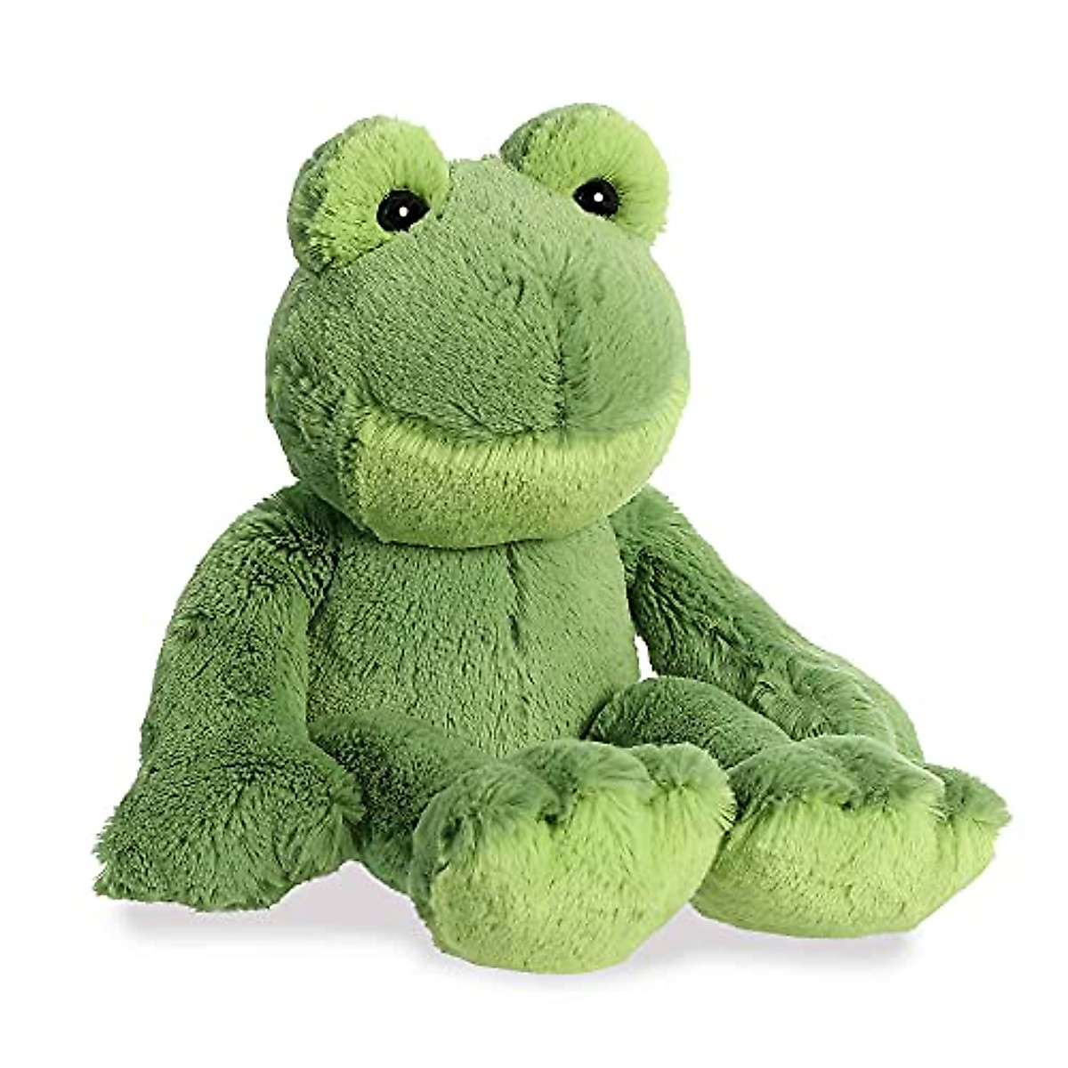 Aurora® Adorable Flopsie™ Fernando Frog™ Stuffed Animal - Playful Ease - Timeless Companions - Green 12 Inches