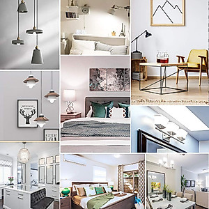 KINDEEP E26 LED Bulbs, 150W-200W Incandescent Bulb Equivalent, 23W, A21 LED Light Bulbs, 2500 Lumens, Not-Dimmable 6 Pack Daylight White 5000K