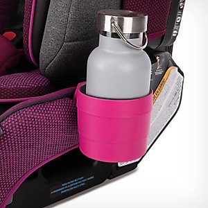 Diono XL Car Seat Cup Holders for Radian and Everett Car Seats, Pack of 2 Cup Holders, Purple Plum