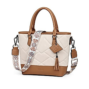 FADEON Cute Purses For Women Small Tote Bags For Women satchel crossbody PU Leather Purse