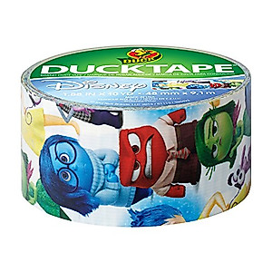 Duck Brand 284084 Licensed Duct Tape, Disney Inside Out, 1.88 Inches x 10 Yards, Single Roll