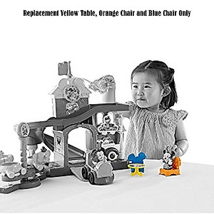 Replacement Parts for Little People Magical Day at Inspired by Disney Playset - DFT91 - Replacement Table and Chairs