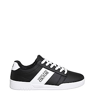 Versace Jeans Couture Men Brooklyn Sneakers Black 9.5 US