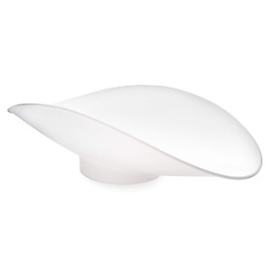 Penn Scale USA-Made Plastic Footed Bakers Scale Scoop for Weighing (11" x 21" x 6") - White Footed Plastic Scoop Made With Food Safe Plastic