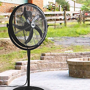 MaxxAir HVPF 20-Inch OR Pedestal Fan