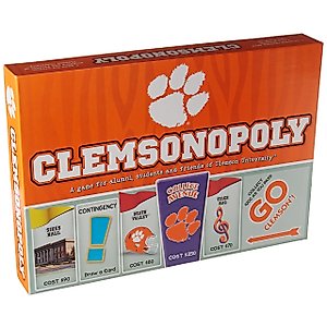 Late for the Sky Clemson University - Clemsonopoly Brown