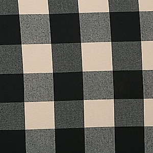 Christopher Knight Home Evete Tufted Fabric Club Chair, Black Checkerboard