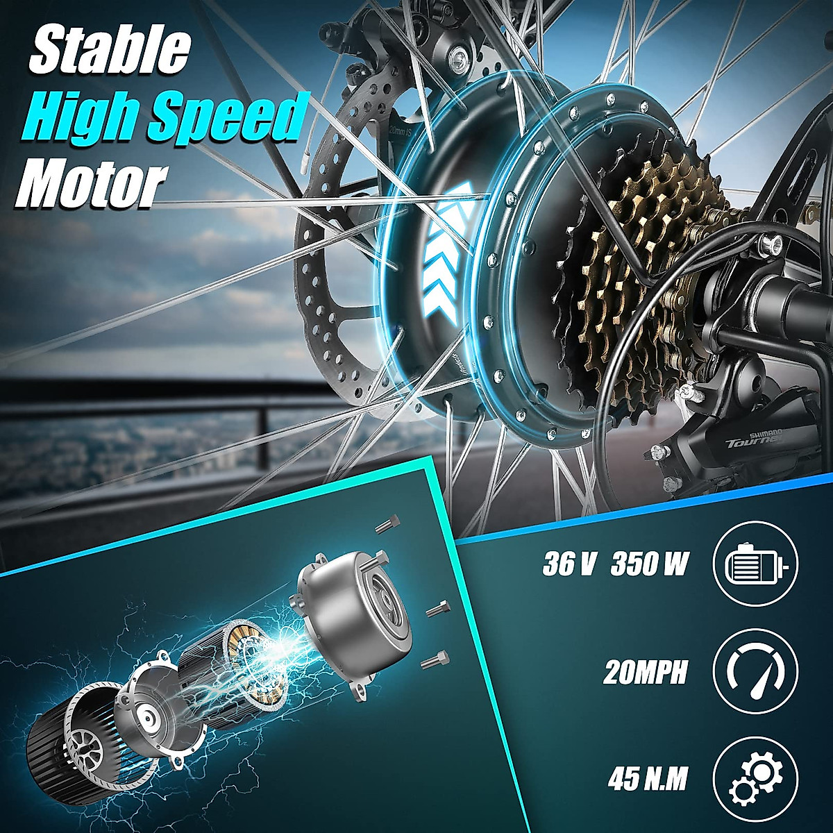 ANCHEER 26 inch City Bike