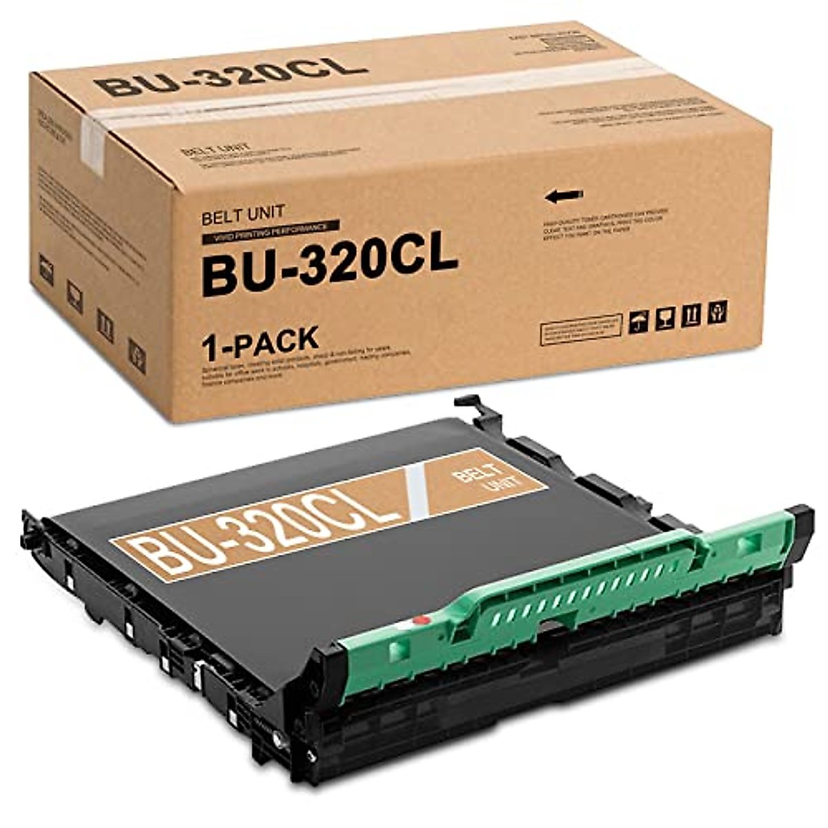 BU320CL BU-320CL Belt Unit Replacement for Brother BU320CL HL-L9300CDWT MFC-L8600CDW MFC-L8850CDW MFC-L9550CDW HL-L8250CDN HL-L8350CDW HL-L8350CDWT HL-L9200CDWT Printer， 1 Pack