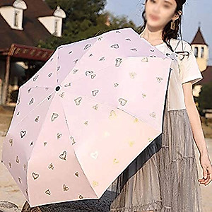 LKYBOA Repel Windproof Travel Umbrella with Coating (Multiple Colors Available) (Color : F)