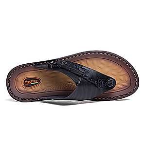 IGxx Flip Flops Thong Sandals for Men Women Casual Solid Slippers Outdoor Slides for Summer Beach Black