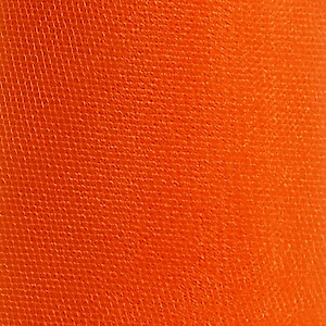 Expo Shiny Tulle Spool of 25-Yard, Orange