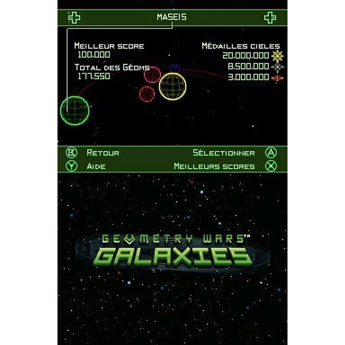 Geometry Wars: Galaxies - Nintendo DS