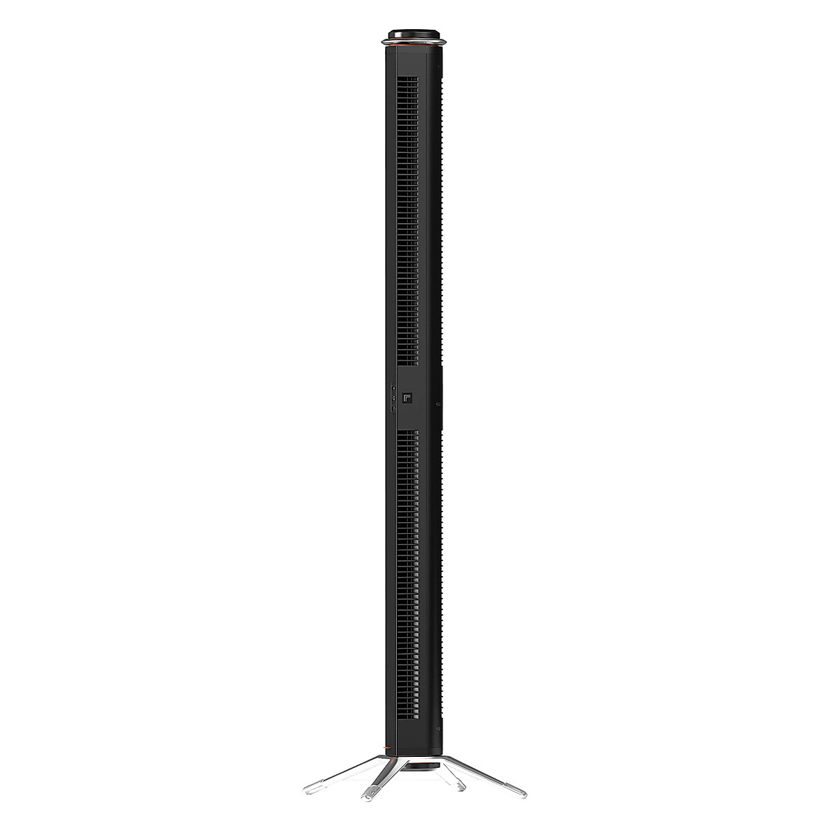 Sharper Image AXIS 47 Airbar Tower Fan with Remote Control, Black & AXIS 12 12" Desktop Airbar Tower Fan with USB, Black