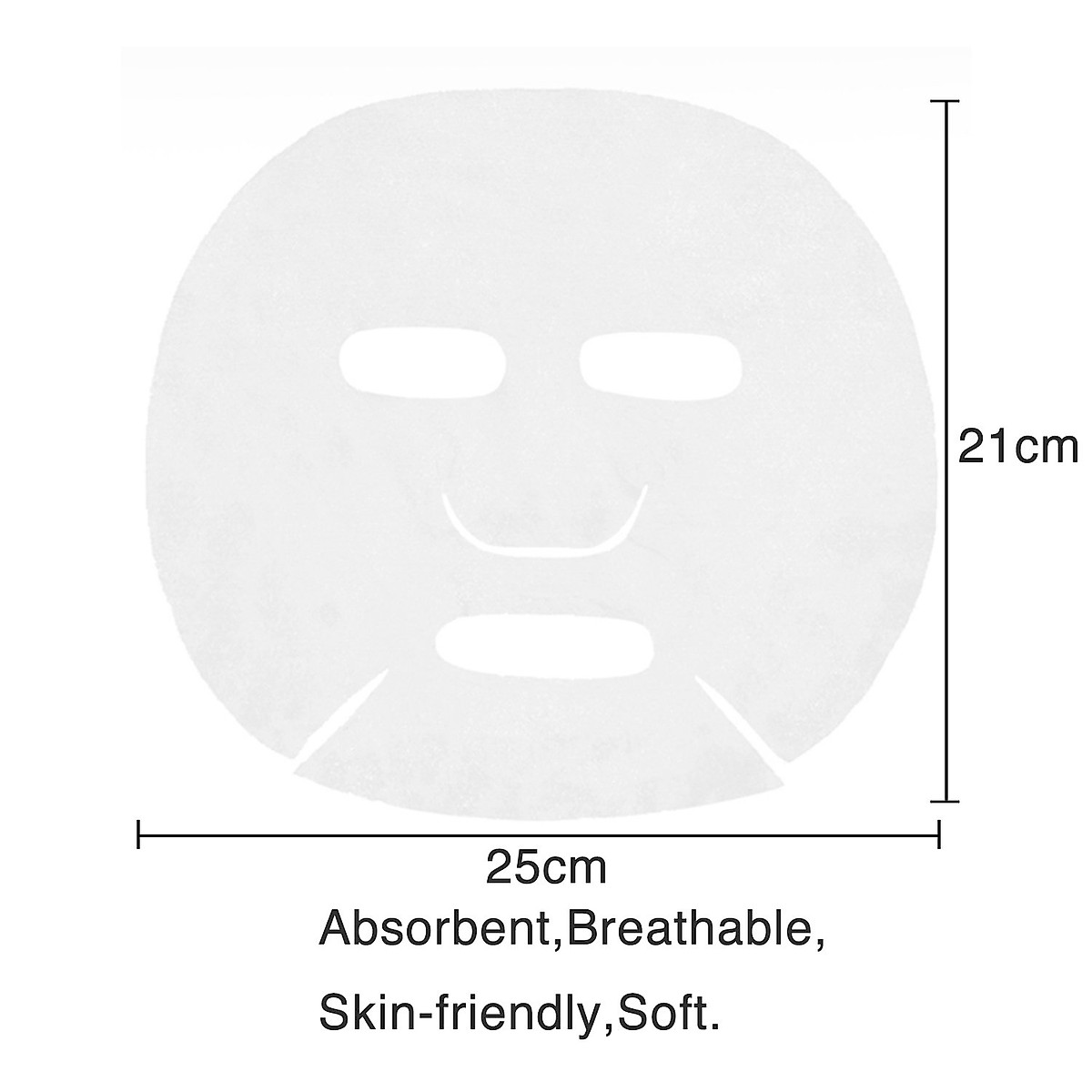 100 pcs Compressed Facial Mask Sheet Beauty DIY Disposable Mask Paper Natural Cotton Skin Care Wrapped Masks Normal Thick，Get a Small Mask Bowl Free
