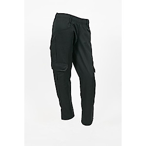 Mercer Culinary M61100BKL Genesis Women's Chef Cargo Pant, Large, Black