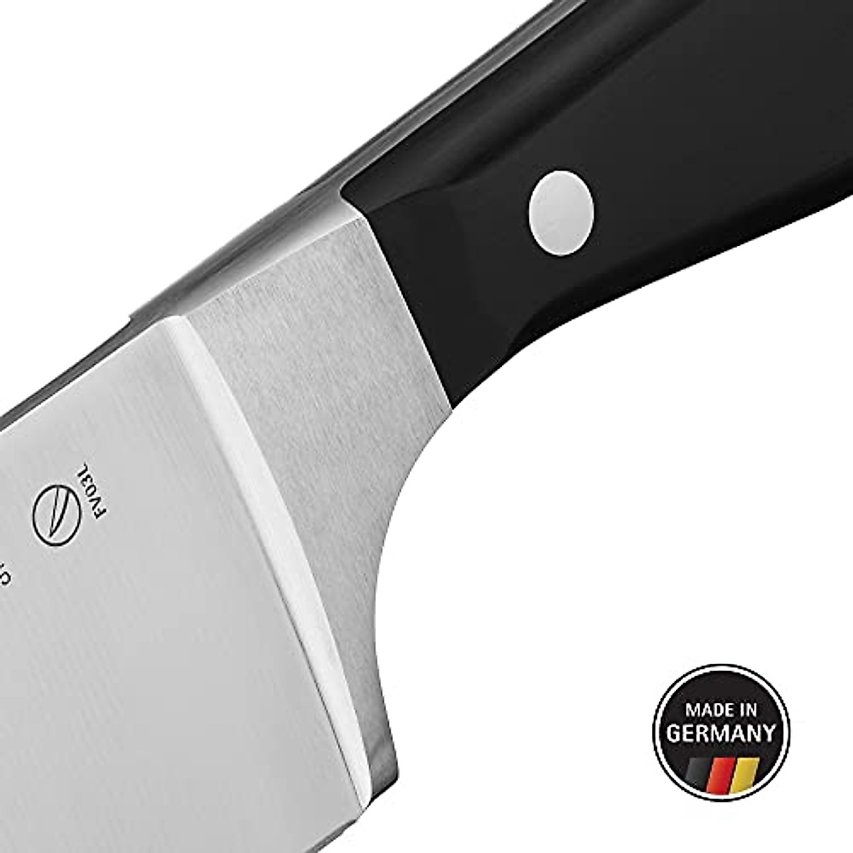 WMF Chef's Knife Spitzenklasse Plus Length 30 cm Blade Length 15 cm Performance Cut Made in Germany Forged Special Blade Steel Seamlessly Riveted Plastic Handle