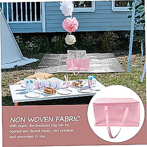 SOLUSTRE Insulated Bag Packing bag for food insulated cake bag cake insulated bag with handle Insulation bag Catering Bag