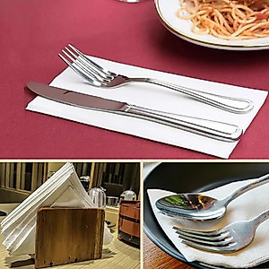 2 Ply Premium Dinner Napkin 1/8 Fold (Package of 300ct) 15" x 17"