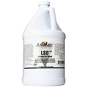 AniMed Lso Linseed Oil Blend for Horses, 1-Gallon