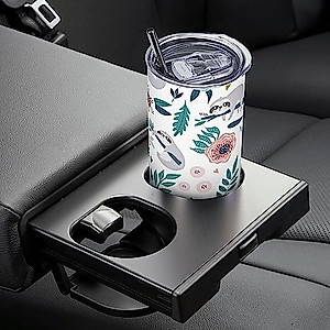 Siiuuol Cute Sloth Tumbler 20 Oz Sloths Coffee Cup with Lid and Straw Stainless Steel Mug Insulated Tumbler Travel Mug Home Office Gifts