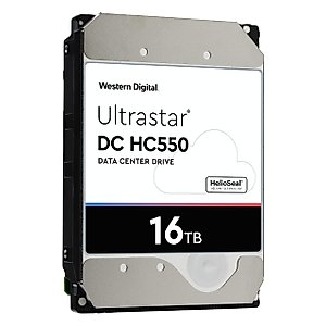 Western Digital DC HC550 16TB 512MB SAS Ultra 512E SE P3
