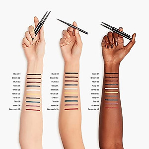 Shiseido MicroLiner Ink, Gray 07 - Micro-Fine Eyeliner - Smudge-Proof, Saturated, Matte Color - Lasts Up to 24 Hours