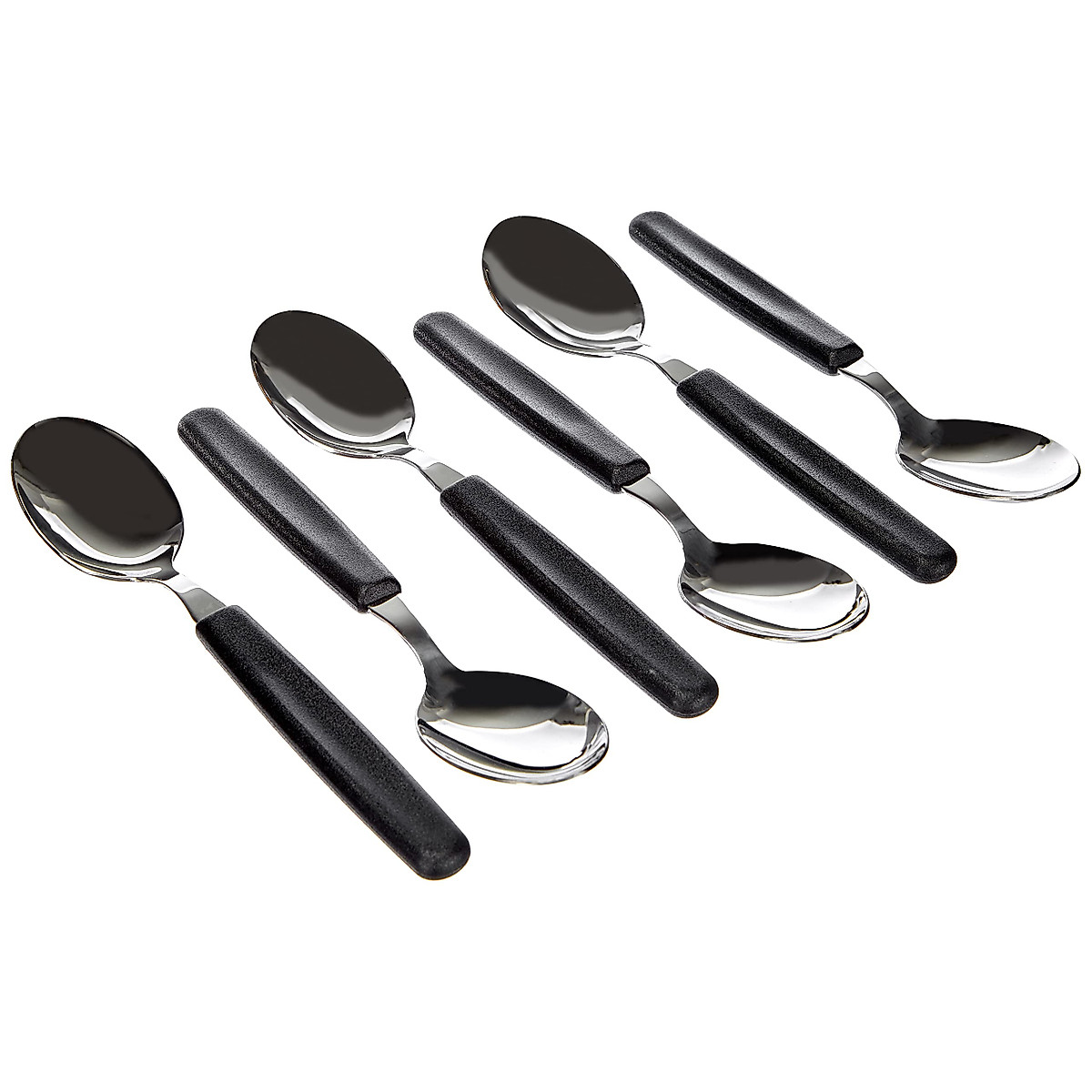 Victorinox Swiss Classic, Table Set, Set of 24, Extra Sharp Blade, Wavy Edge, 11 cm, Stainless Steel, Black