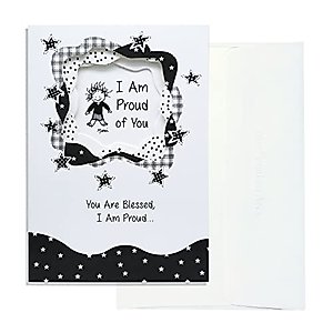 Blue Mountain Arts Any Occasion Card—Words of Pride and Celebration Great for Graduation, New Job, Birthday, or Other Milestone by Marci and the Children of the Inner Light (I Am Proud of You)