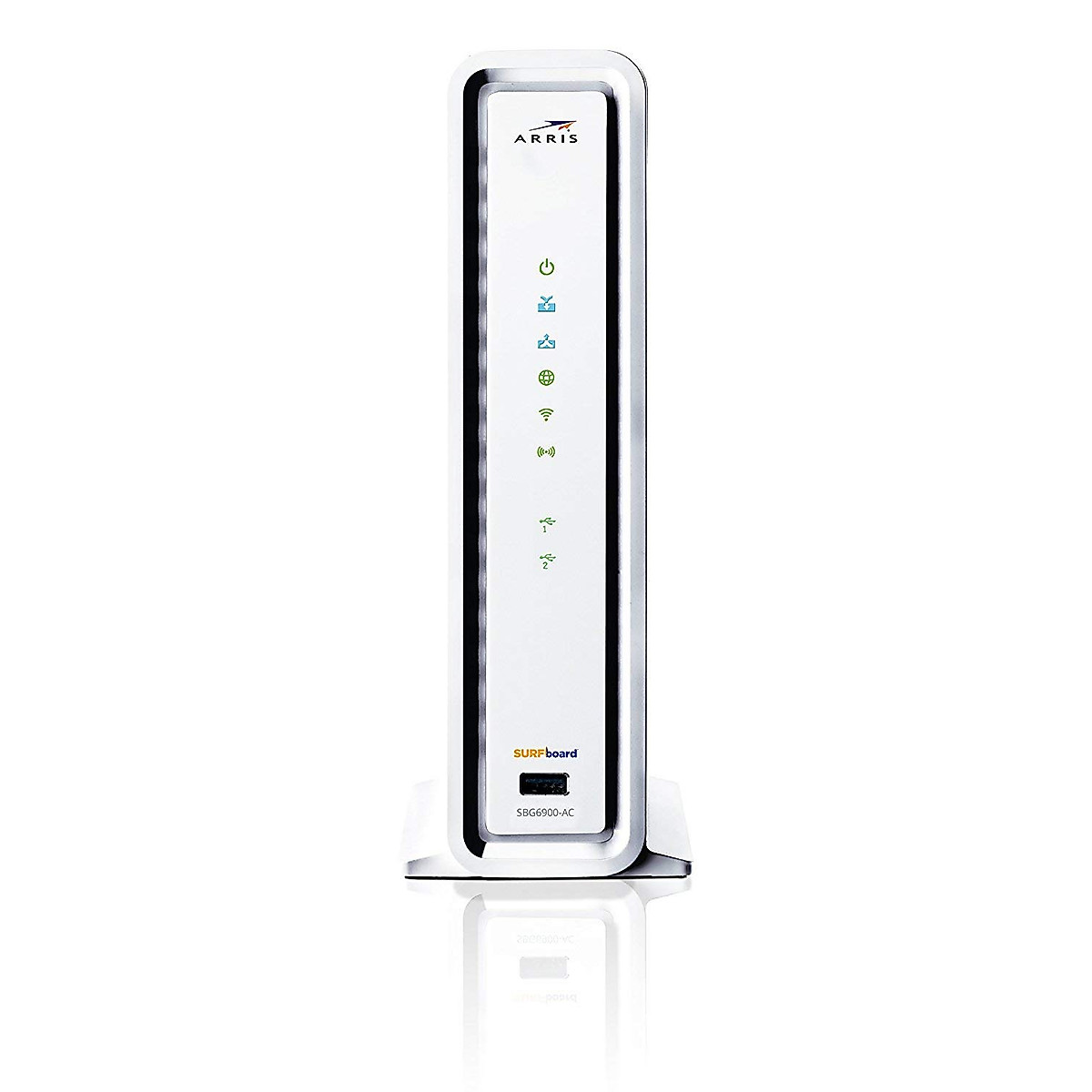 ARRIS SURFboard SBG6900AC Docsis 3.0 16x4 Cable Modem/ Wi-Fi AC1900 Router - Retail Packaging - White