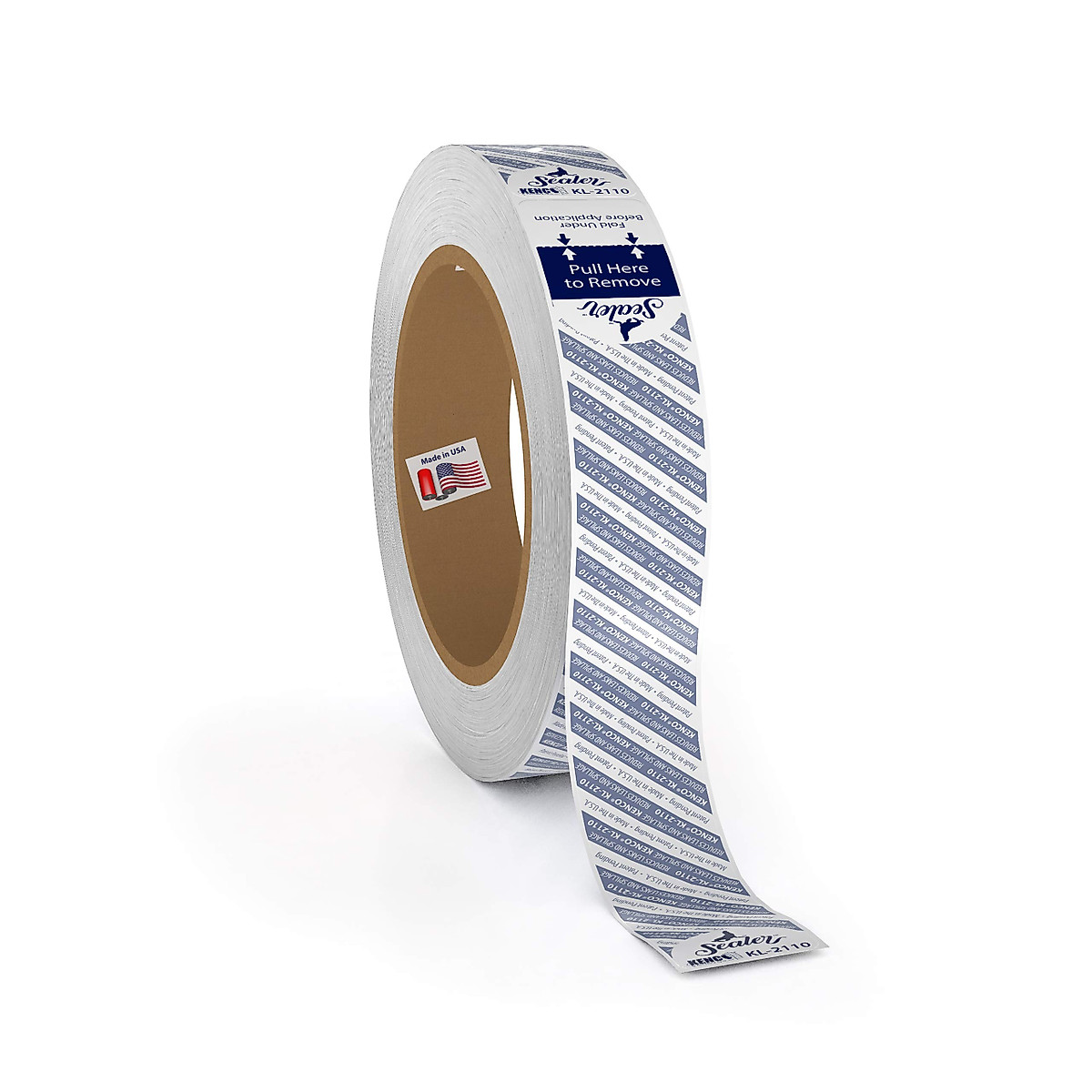 Kenco Sealer - Reduces Liquid Leaks and Spills - with Easy Pull Tab! Made in The USA (3/4" X 6", 1 Pack)