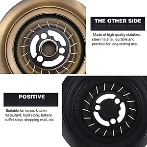 Hemoton 1Pc Gas Stove Cover Stove grates Coffee Kettle stovetop Gas Range Cover Gas Burner Ring cast Iron Stove Grate Stove Plate Covers Range grates Steel Cover Metal Stainless Steel