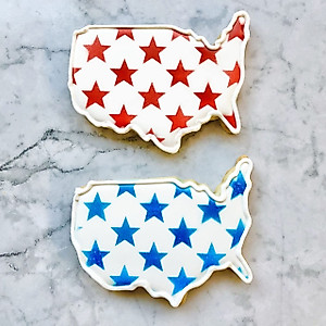 USA Map Cookie Cutter 4" Made in USA by Ann Clark