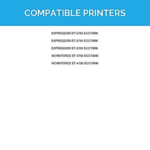 LD Products Compatible Ink Bottle Replacement for Epson 502 T502220-S (Cyan) for use in Epson ET Series, Epson Expression and Epson Workforce