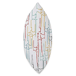 Star Wars X-Wing Starfighter Retro Print Throw Pillow