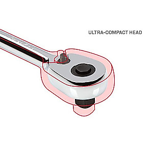 TEKTON 3/8 Inch Drive x 8 Inch Quick-Release Ratchet | SRH11108