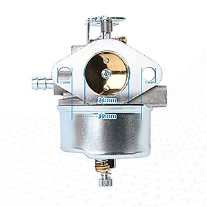 632334A Carburetor for Tecumseh 632334 632111 640334A 632370A Carburetor, HM70 HM80 HMSK80 HMSK90 Engines, 38080 824 Snow Blower Thrower Craftsman Toro Troybilt Carburetor