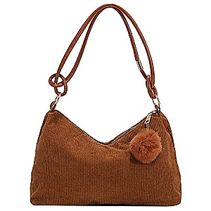 Crossbody Bag Women Corduroy Satchel Bag Small Tote Bag Shoulder Bag Cute Tote Handbag Mini Crossbody Bag Hobo Bag